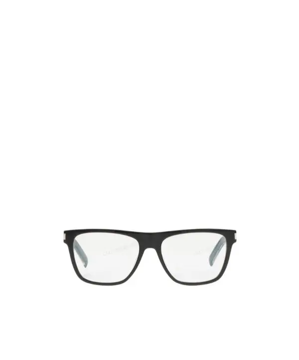 Saint Laurent Twotone Rectangular Plasticframe Glasses