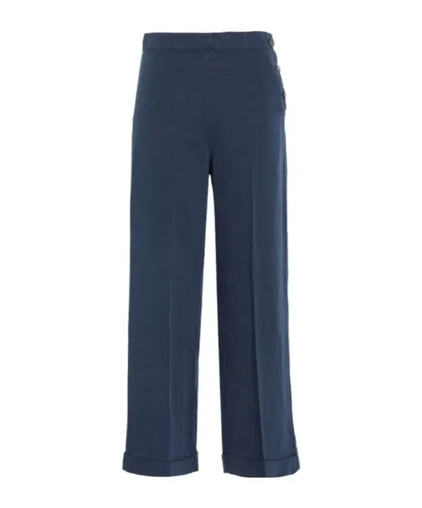 MAXCO. Max&co. Wide-leg Trousers With Button Detail