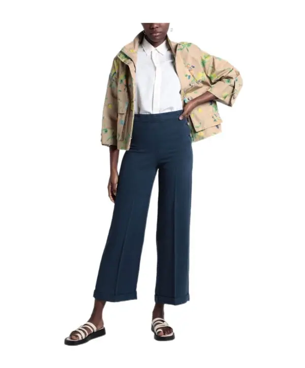 MAXCO. Max&co. Wide-leg Trousers With Button Detail