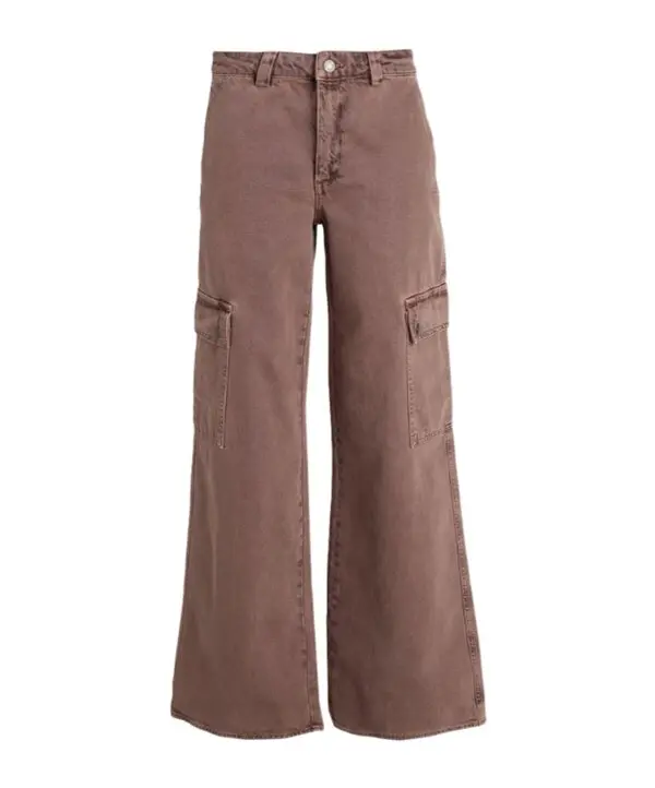 MAXCO. Solidcolor Long Trousers