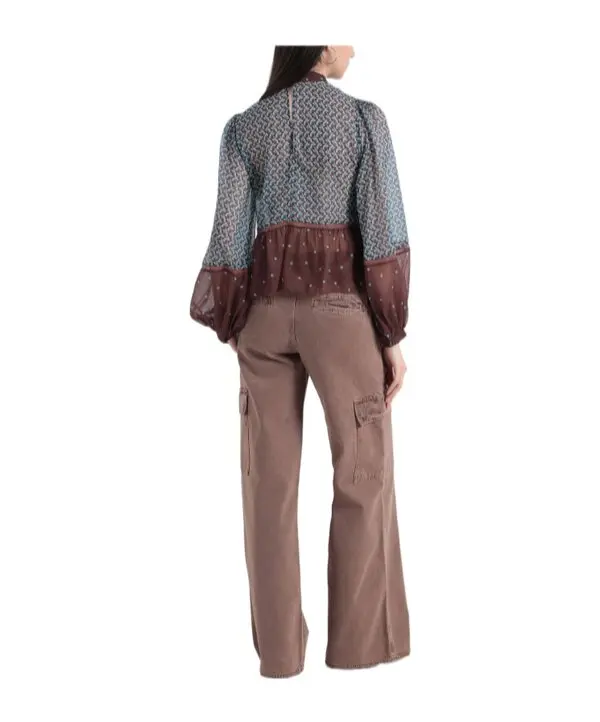 MAXCO. Solidcolor Long Trousers