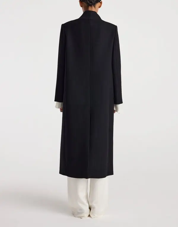 RÓHE Wool Coat With Chinese Frog Closures