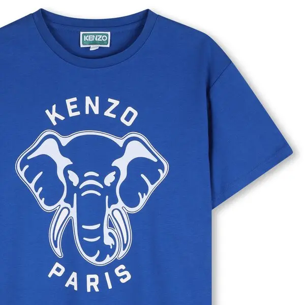 Kenzo Elephant-graphic T-shirt