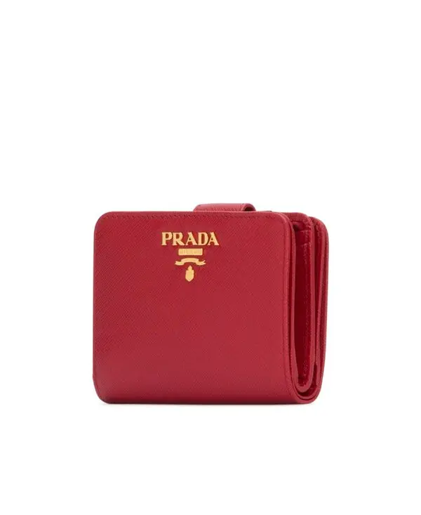 Prada Small Saffiano Leather Wallet