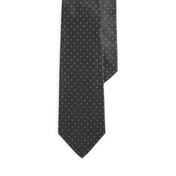 Ralph Lauren Pin Dot Peau De Soie Tie