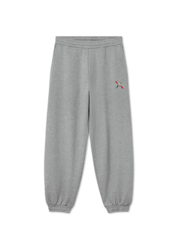Axel Arigato Bee Bird Sweatpants - Grey Melange