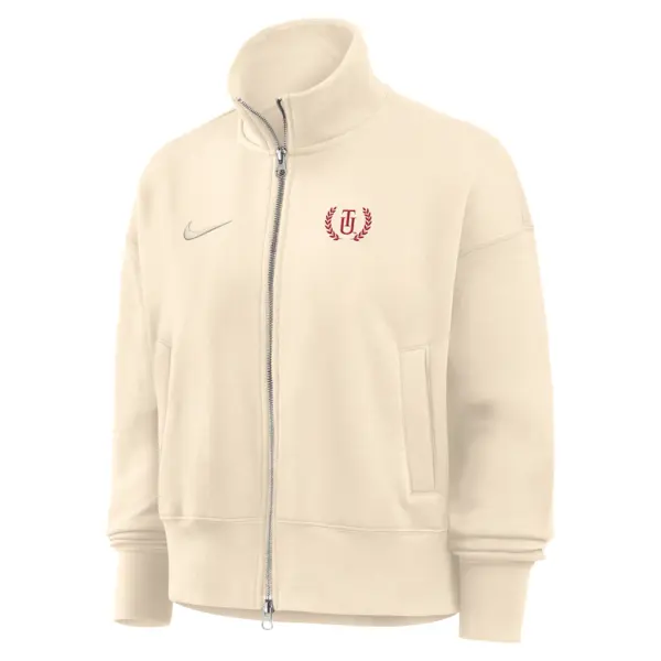 Nike College Phoenix Fleece Track Jacket - Brown