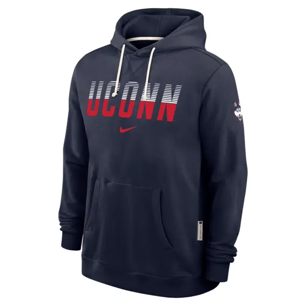 Nike Uconn Sideline Dri-fit Pullover Hoodie