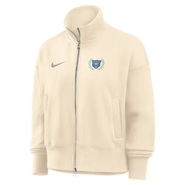 Nike College Spelman College Jaguars Fleece Track Jacket - Brown