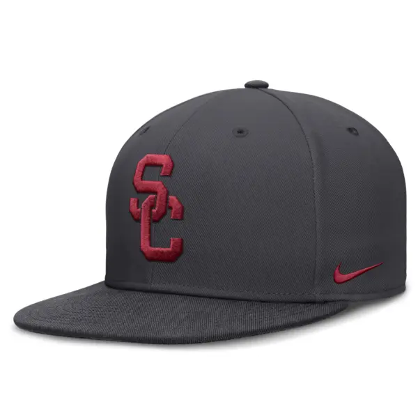 Nike Usc Pro Dri-fit College Fitted Hat - Grey