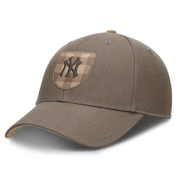 Nike New York Yankees Statement Dri-fit Mlb Adjustable Hat - Brown