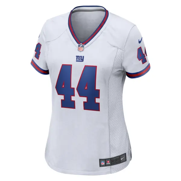 Nike Cam Skattebo New York Giants Game Jersey - White