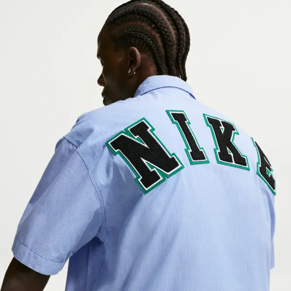 Nike Life Short-sleeve Button-down Top