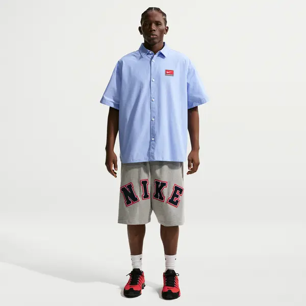 Nike Life Short-sleeve Button-down Top