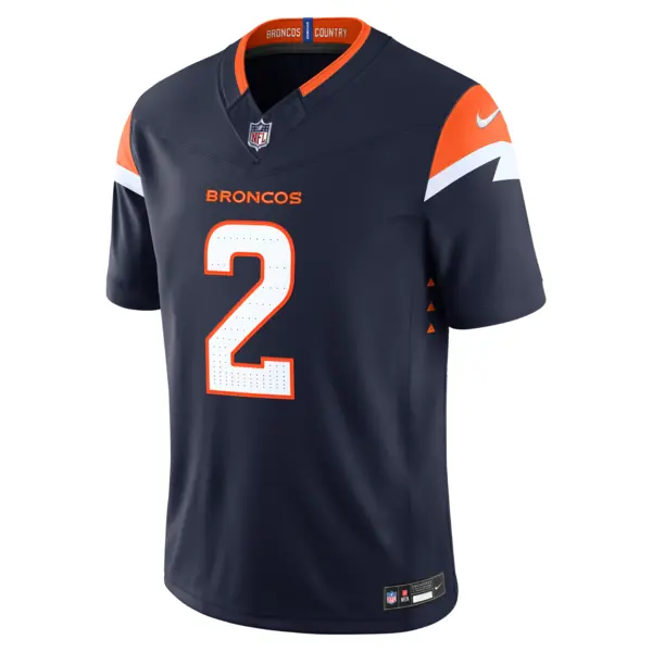 Nike Pat Surtain Ii Denver Broncos Dri-fit Nfl Limited Jersey - Blue