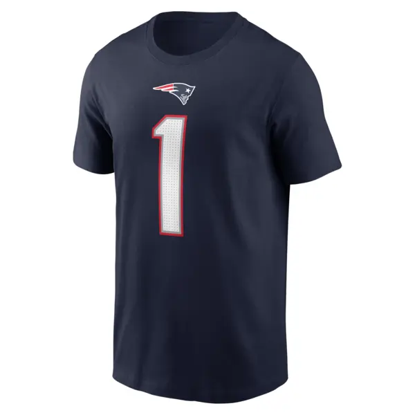 Nike A.j. Brown New England Patriots Nfl T-shirt - Blue