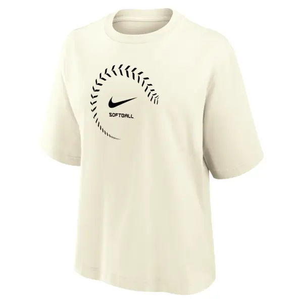 Nike Swoosh Softball Boxy T-shirt - White