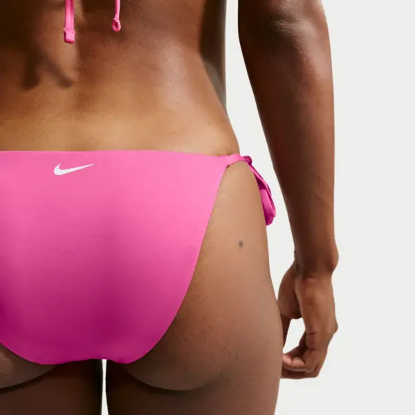 Nike Swim Effortless Essential Tie String Bikini Bottom