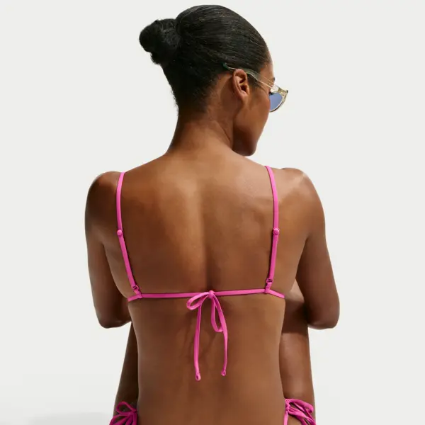 Nike Swim Effortless Essential Tie String Bikini Bottom