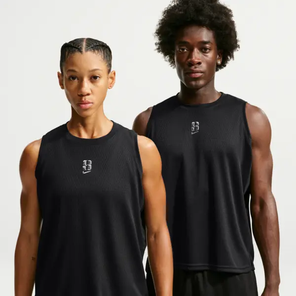 Nike Aero-fit Sleeveless Basketball Top - Black