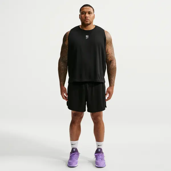 Nike Aero-fit Sleeveless Basketball Top - Black