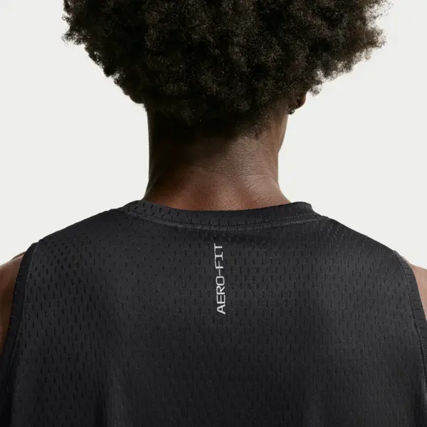 Nike Aero-fit Sleeveless Basketball Top - Black