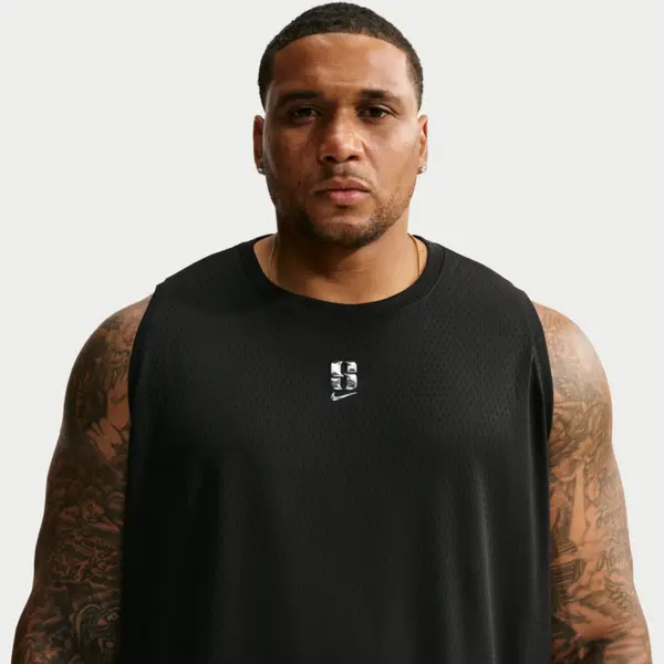 Nike Aero-fit Sleeveless Basketball Top - Black