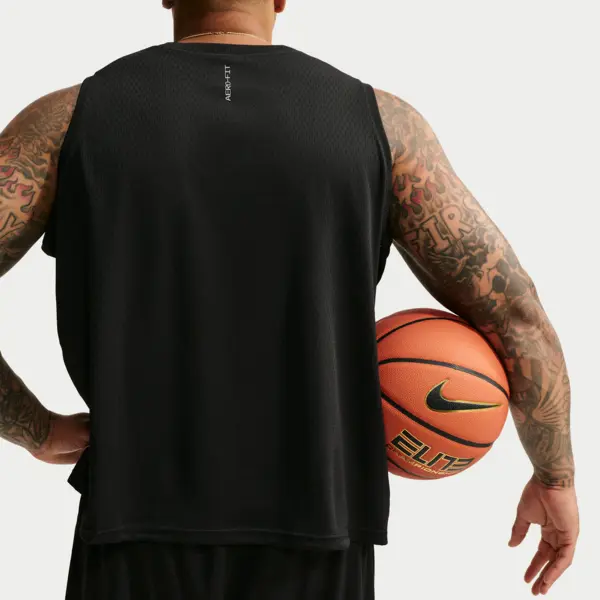 Nike Aero-fit Sleeveless Basketball Top - Black