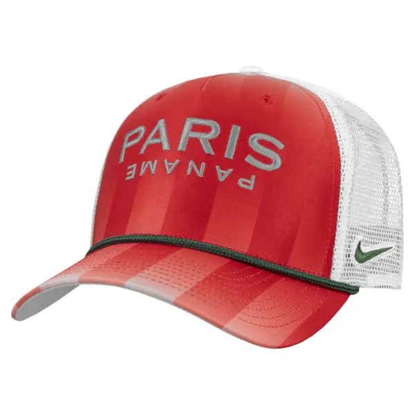 Nike Psg Rise Rope Trucker Hat - Red