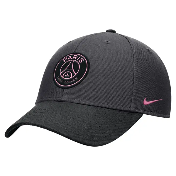 Nike Psg Rise Structured Cap - Grey