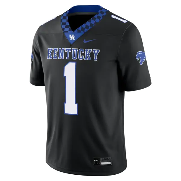 Nike Kentucky College Game Jersey - Black