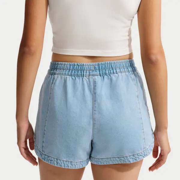 Nike Sportswear Tempo Mid-rise Denim Shorts
