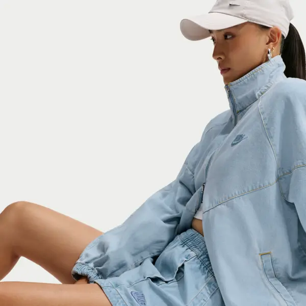 Nike Sportswear Tempo Mid-rise Denim Shorts