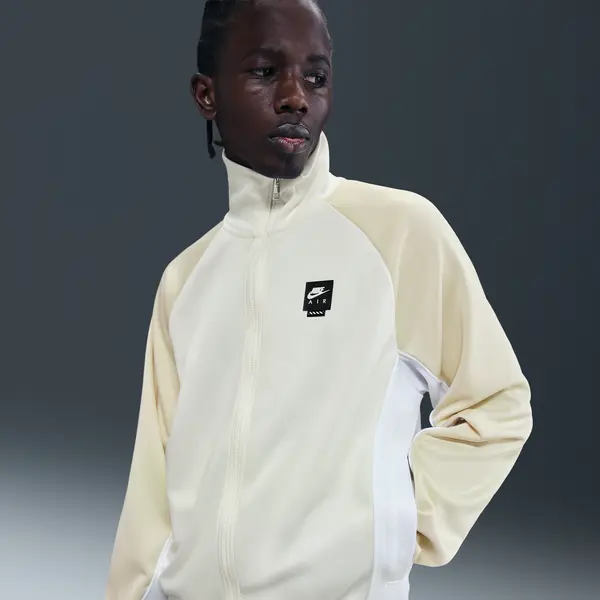Nike Poly-knit Full-zip Jacket - White