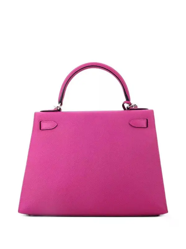 Hermès Kelly Handbag 28 Satchel With Palladium Hardware