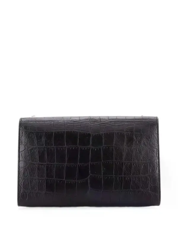 Saint Laurent Monogram Crossbody Bag - Black
