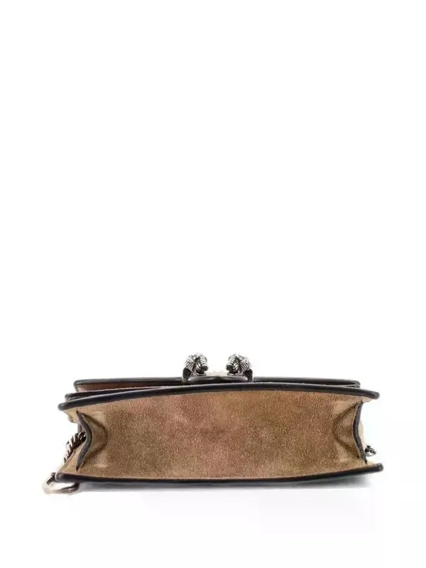 Gucci Dionysus Bag Gg Coated Canvas Super Mini Crossbody Bag