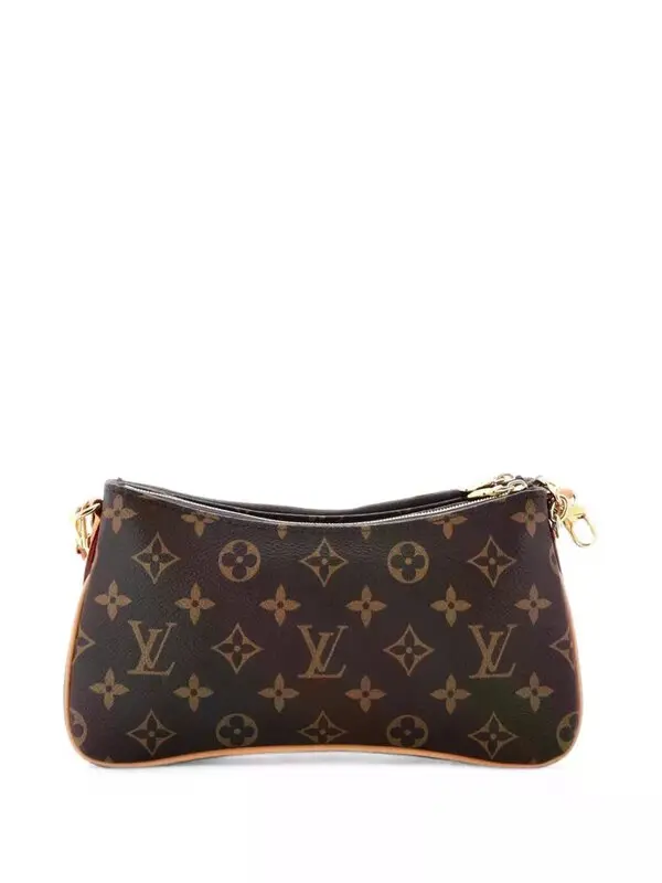LOUIS VUITTON Liv Pochette Monogram Canvas Crossbody Bag