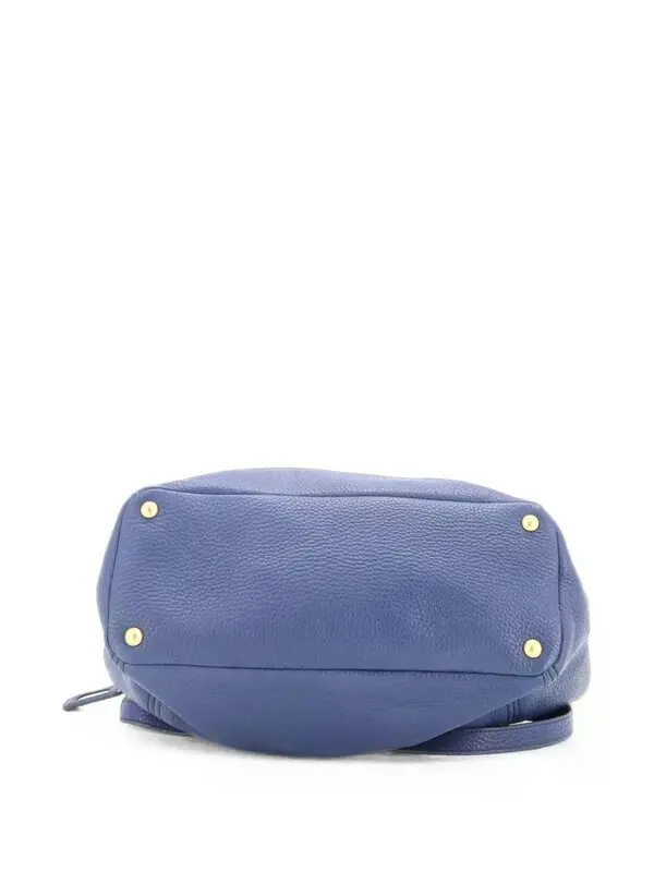 Prada Side Pocket Vitello Daino Medium Tote Bag