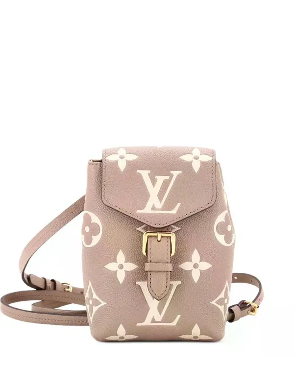 LOUIS VUITTON Tiny Monogram Backpack - Brown