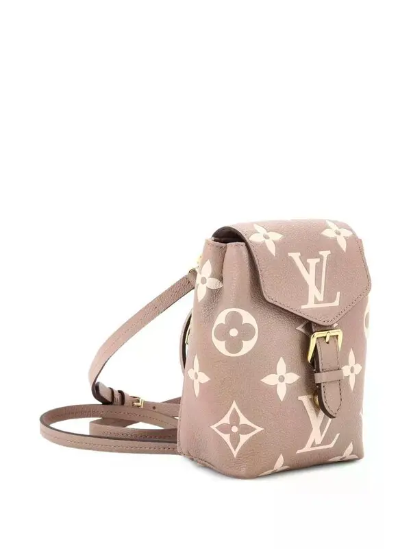 LOUIS VUITTON Tiny Monogram Backpack - Brown