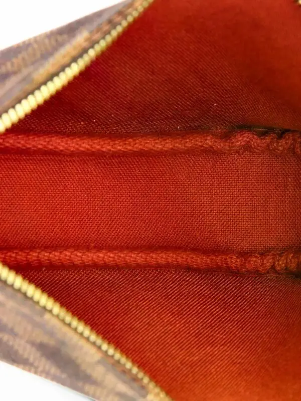 LOUIS VUITTON Navona Pochette Accessoires Damier Clutch Bag