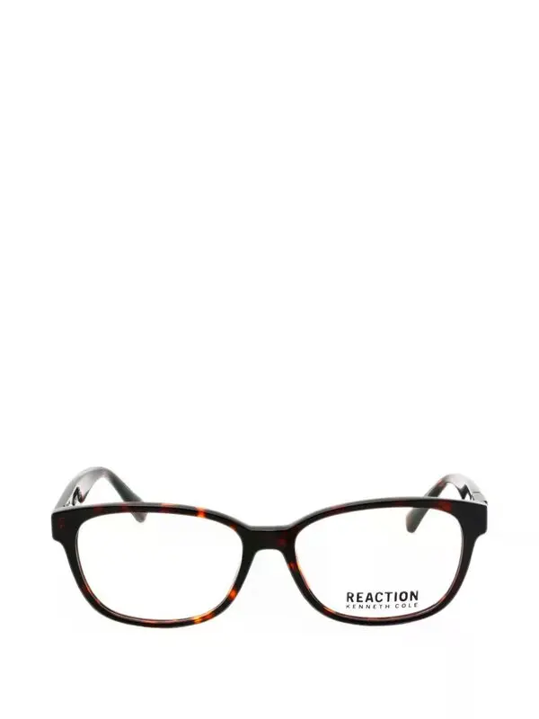 KENNETH COLE Rectangle Frame Eyeglasses - Brown