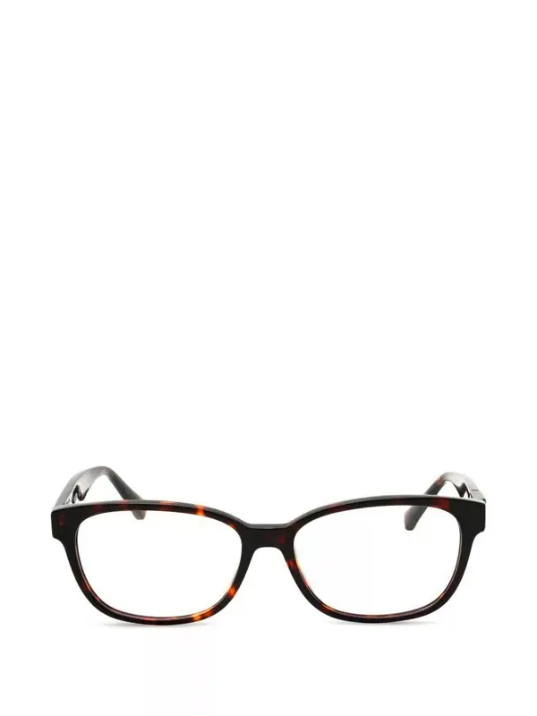 KENNETH COLE Rectangle Frame Eyeglasses - Brown