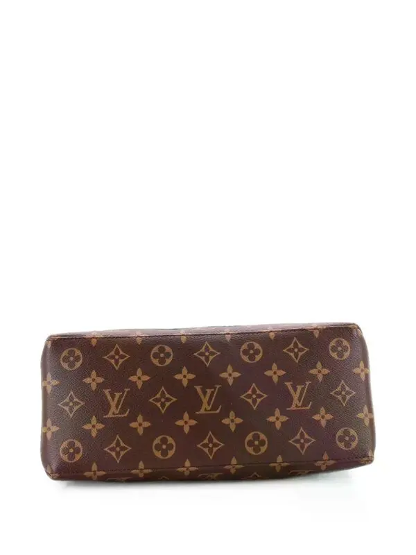 LOUIS VUITTON Petit Palais Handbag Monogram Canvas Satchel