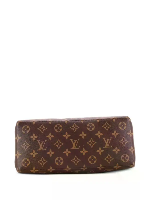 LOUIS VUITTON Petit Palais Monogram Canvas Satchel - Brown