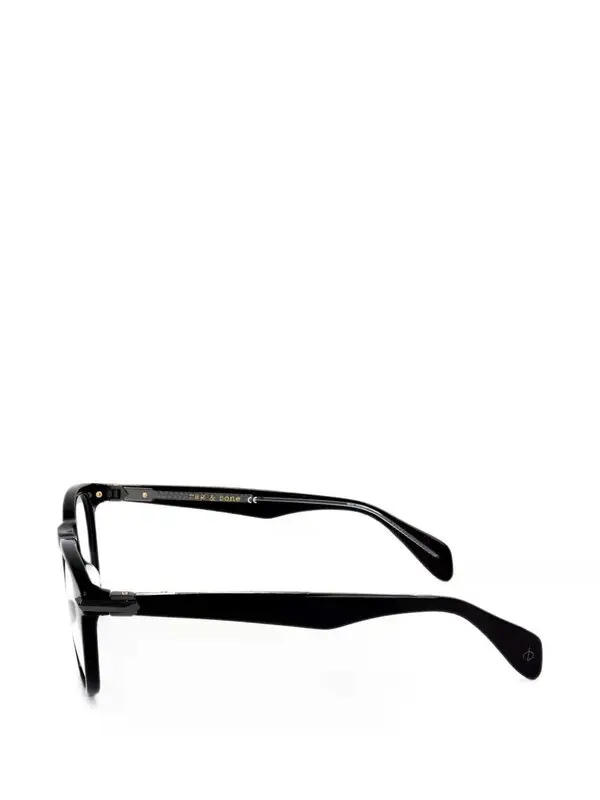 Rag & Bone Round-frame Glasses - Black