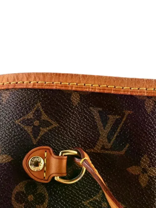 LOUIS VUITTON Neverfull Monogram Canvas Mm Tote Bag - Brown