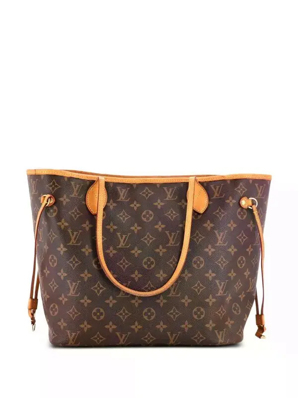 LOUIS VUITTON Monogram Canvas Tote Bag - Brown