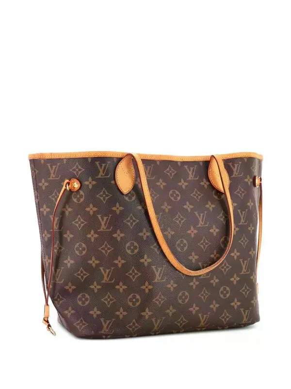 LOUIS VUITTON Monogram Canvas Tote Bag - Brown
